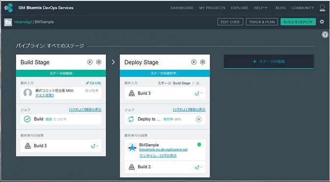 Bluemix - Eclipseと連携して DevOps開発する方法 - DEblog